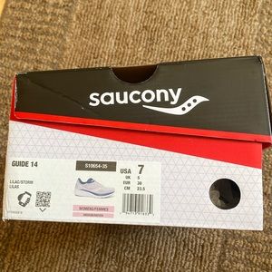 Saucony | Shoes | Nib Saucony Guide 4 Sz 7 Lilac Storm With Rosegold ...